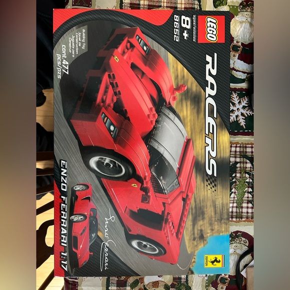 Lego | Other | Lego Racers Enzo Ferrari 17 Scale Model Car 8652 | Poshmark